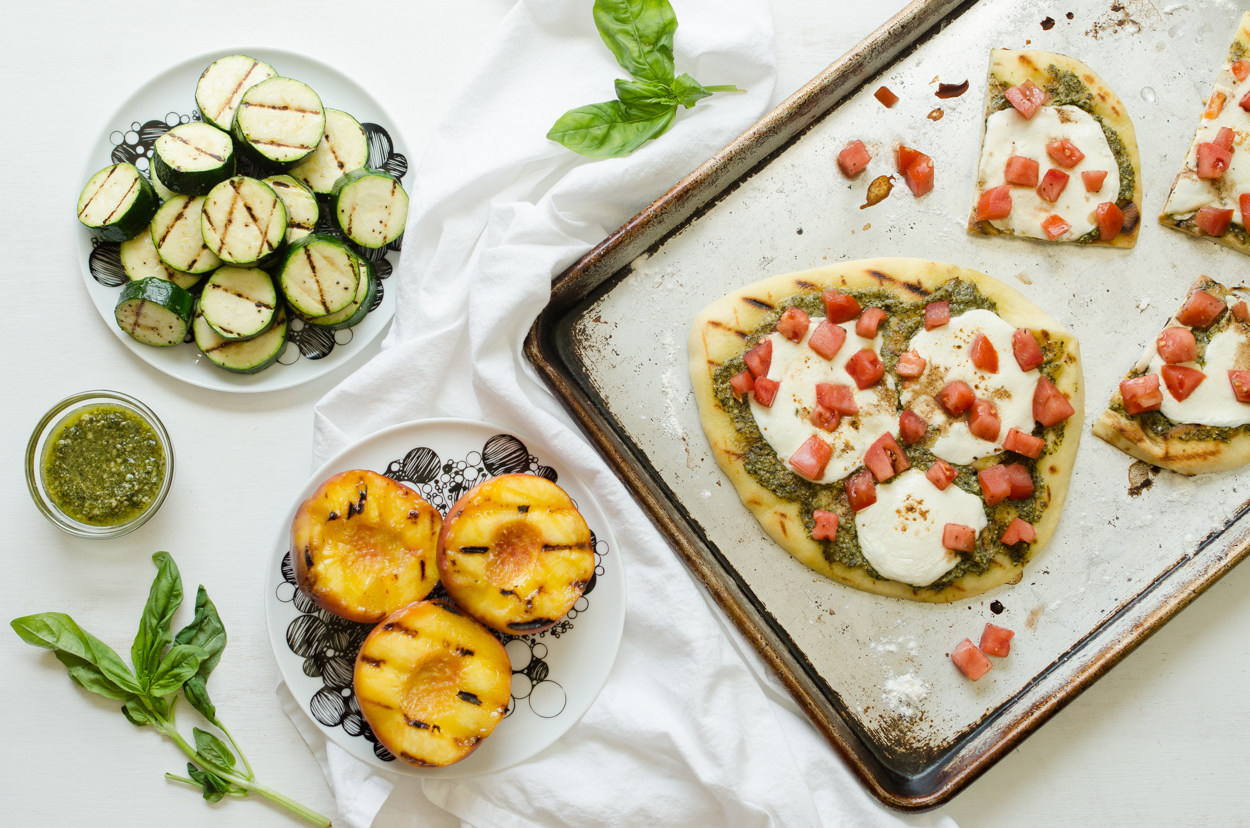 Caprese Naan Pizzas | Cook Smarts