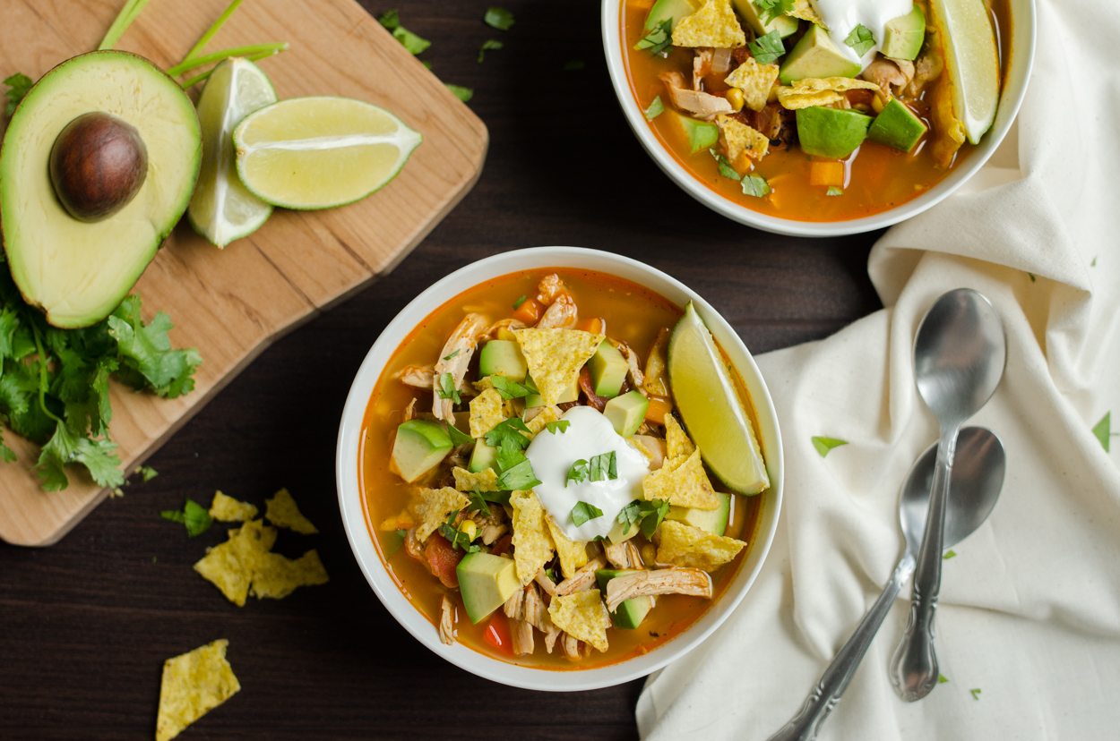 Slow Cooker Sopa Azteca with Chicken | Cook Smarts