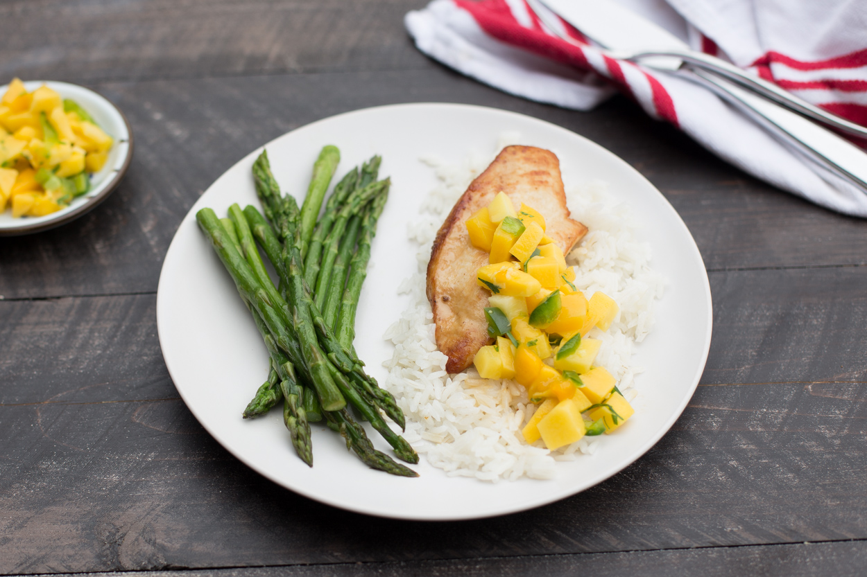 Chicken with Mango Salsa | Cook Smarts