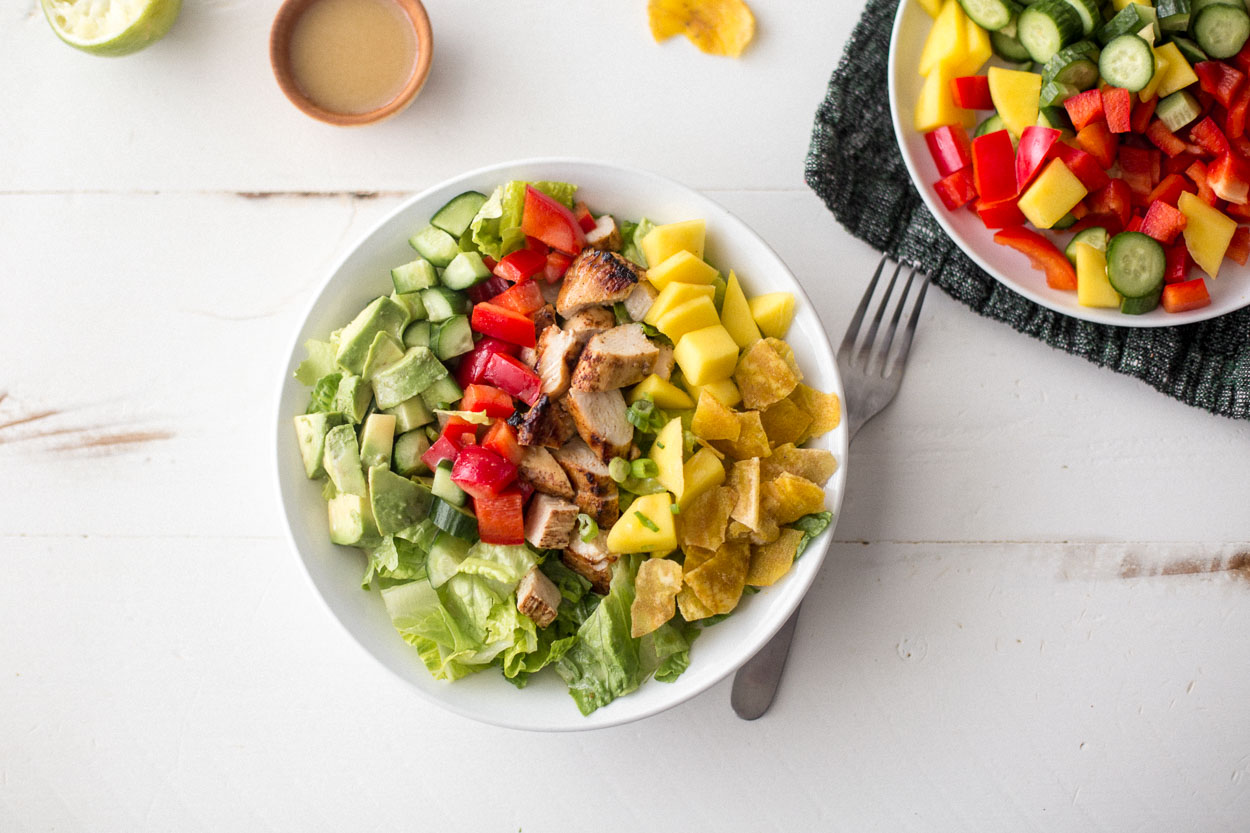 Jerk Chicken Chopped Salad | Cook Smarts