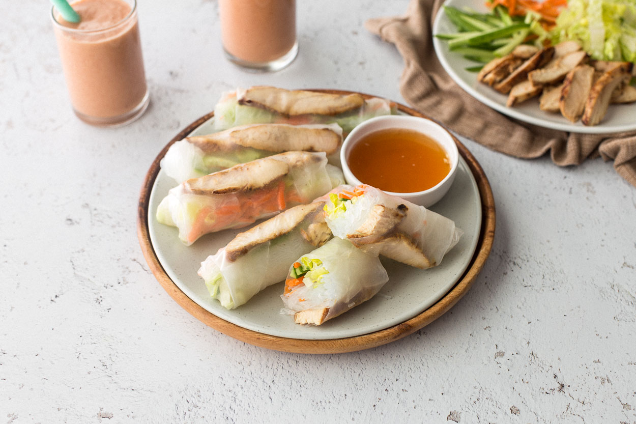 Chicken Summer Rolls | Cook Smarts