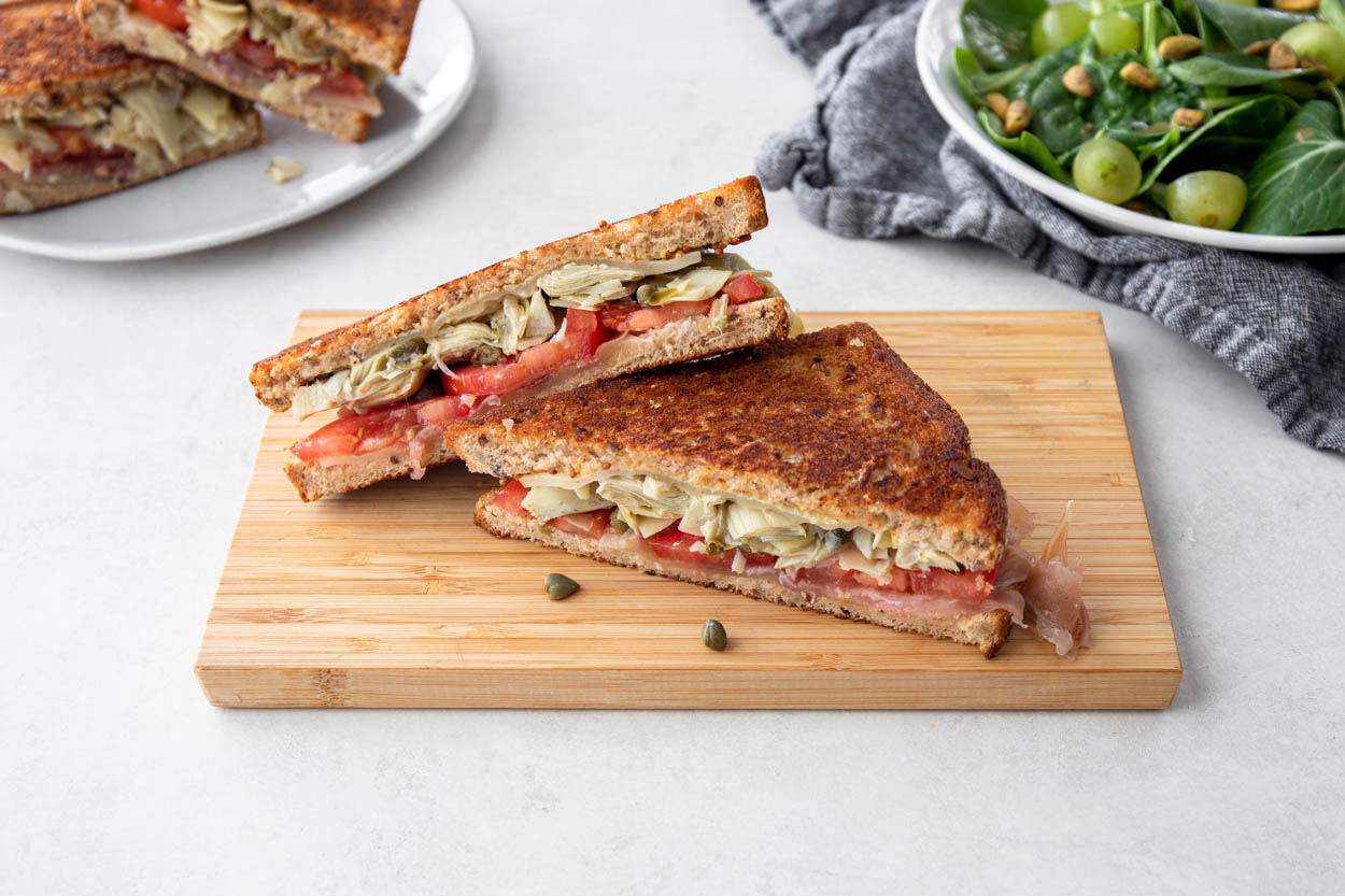 Mediterranean Grilled Cheese | Cook Smarts
