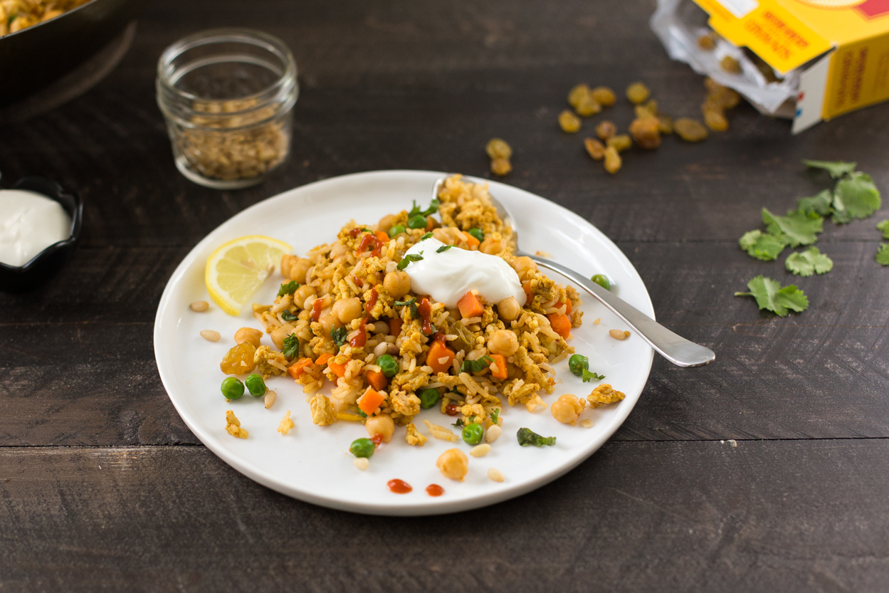 Middle Eastern Fried Rice with Turkey | Cook Smarts