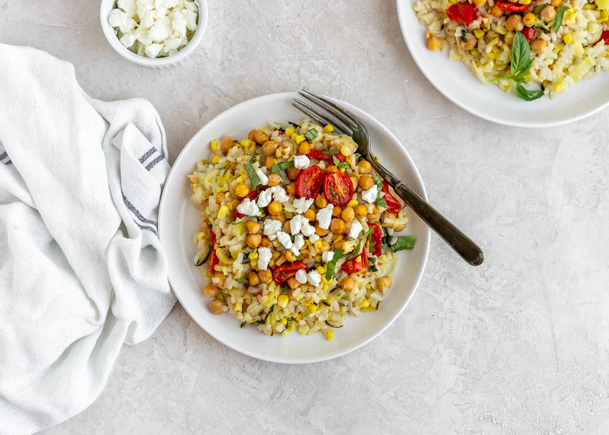 Summer Risotto with Tomatoes and Basil | Cook Smarts