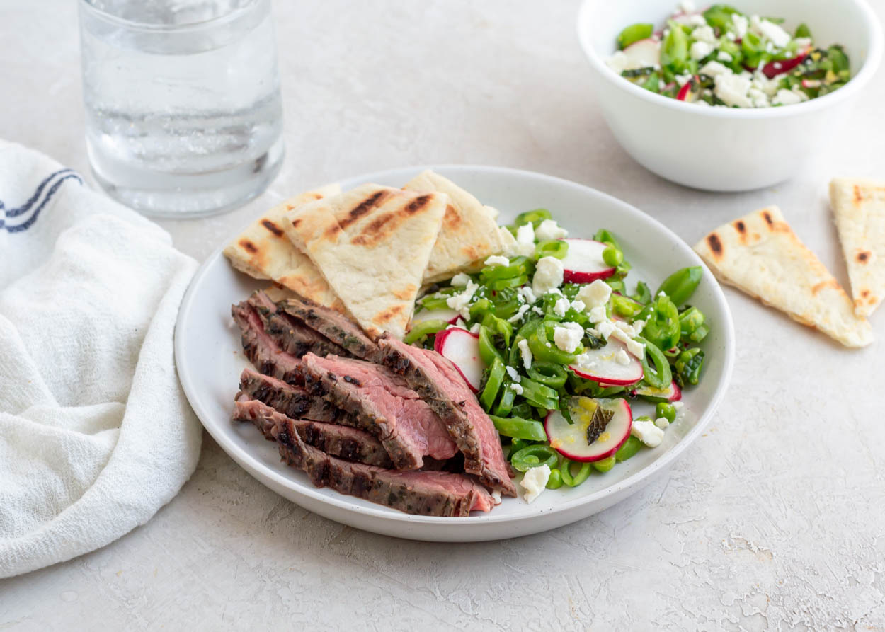 Mediterranean-Style Flank Steak | Cook Smarts