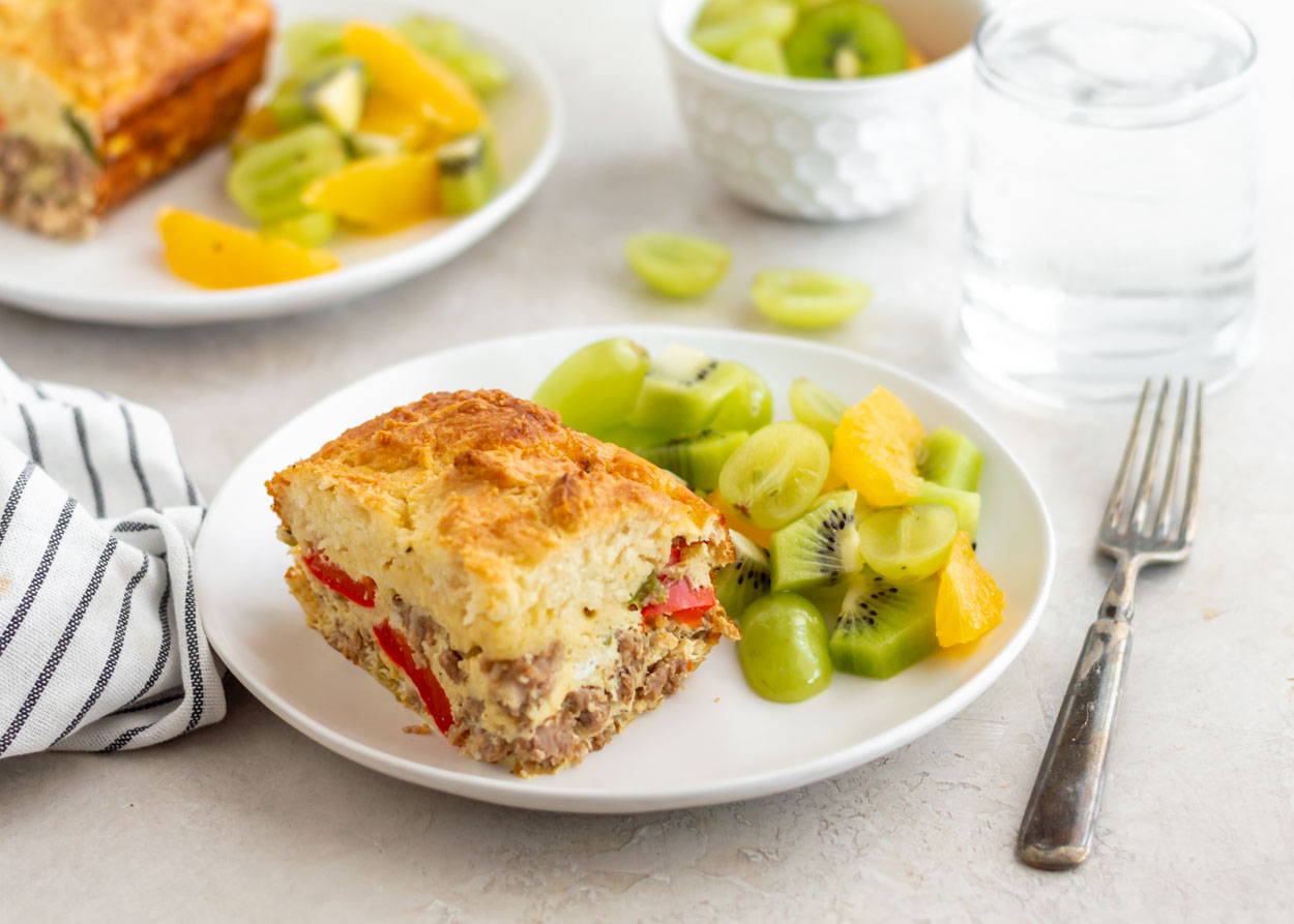 Sausage, Egg, and Biscuit Bake | Cook Smarts