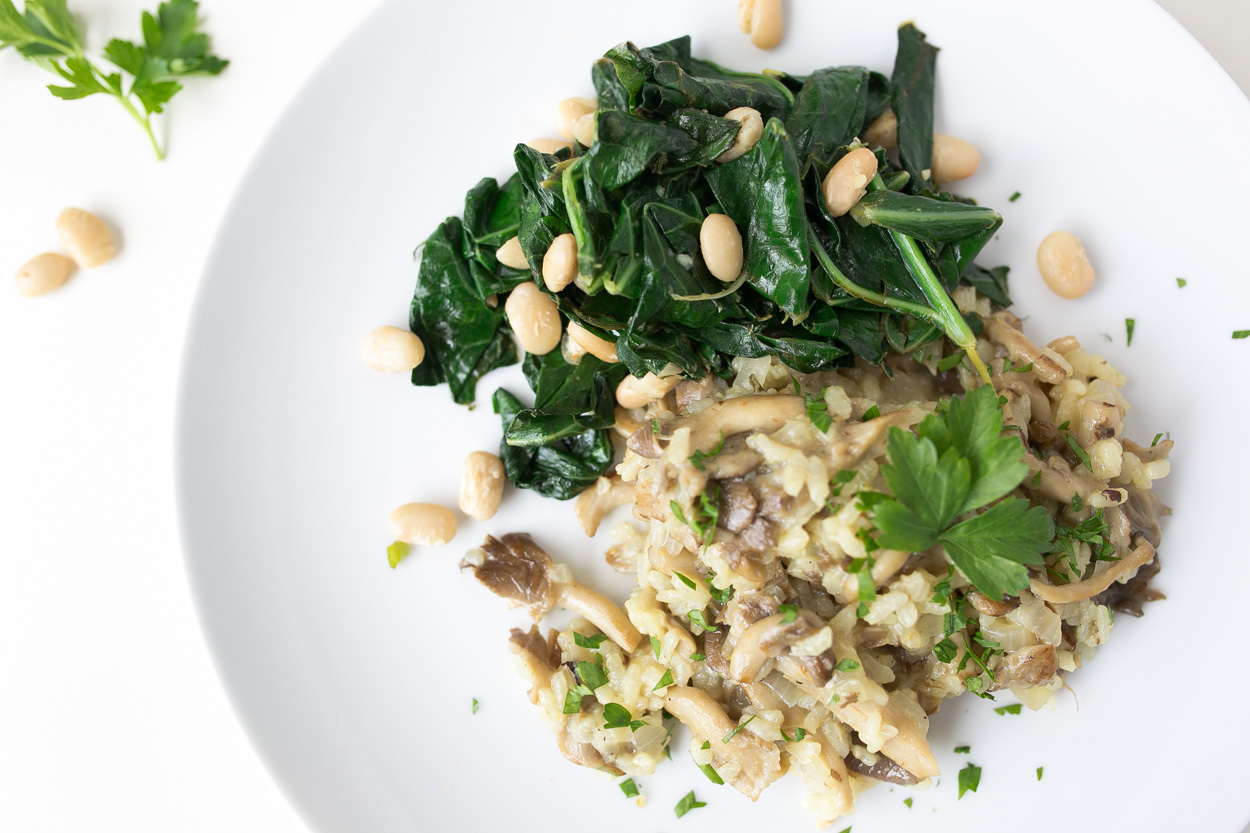 Oven-Baked Risotto with Roasted Mushrooms | Cook Smarts