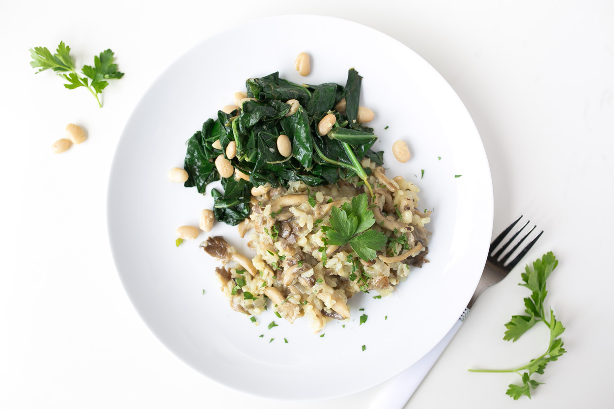 Oven-Baked Risotto with Roasted Mushrooms | Cook Smarts