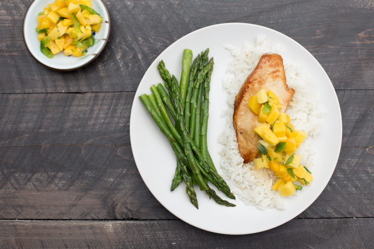 Chicken with Mango Salsa | Cook Smarts