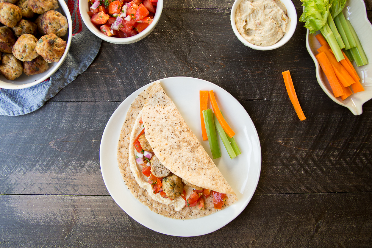 Meatball Mezze Wraps | Cook Smarts